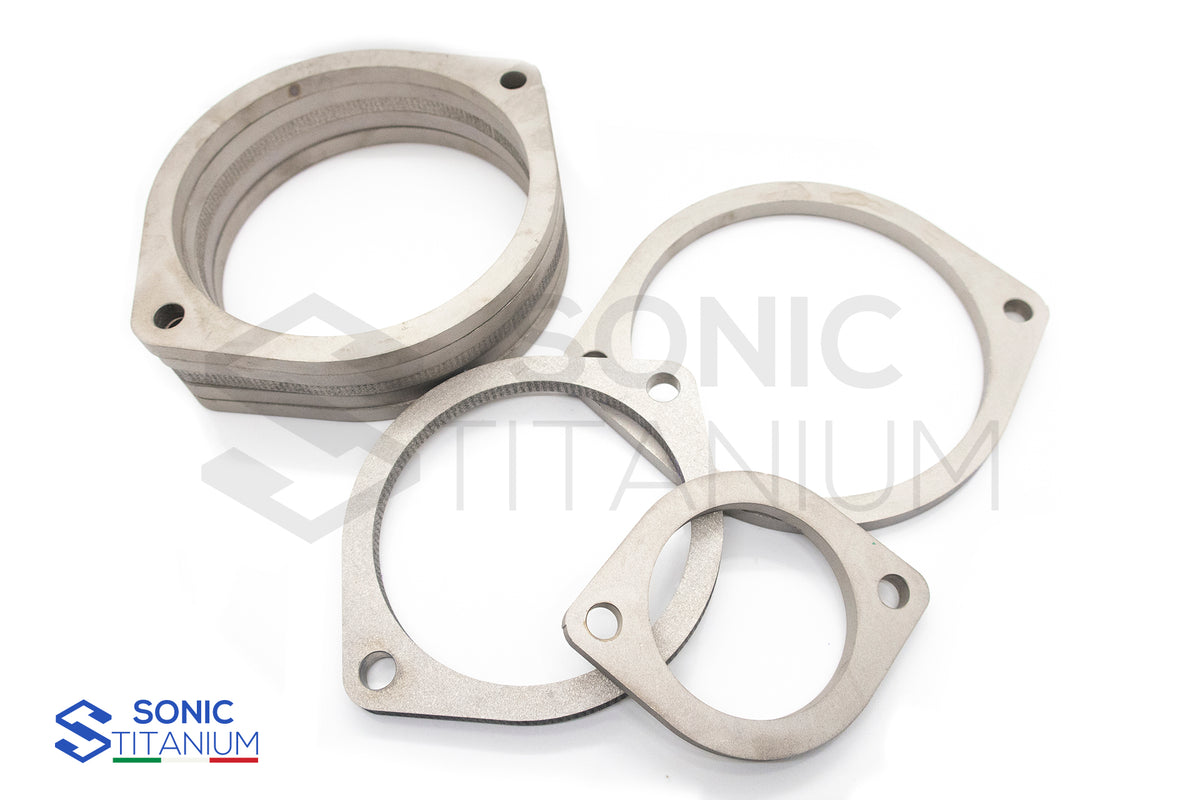 SONIC Titanium 2 Bolt Flange 2.50" – Sonic Titanium